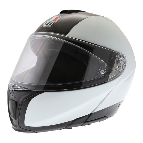 AGV Sport Modular Helmet Gloss Carbon White | J&S Accessories