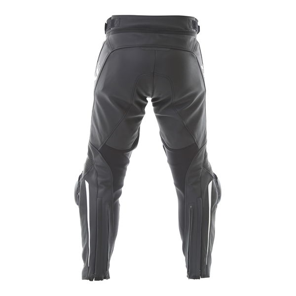 Dainese Delta 3 Leather Pants Black White | J&S Accessories