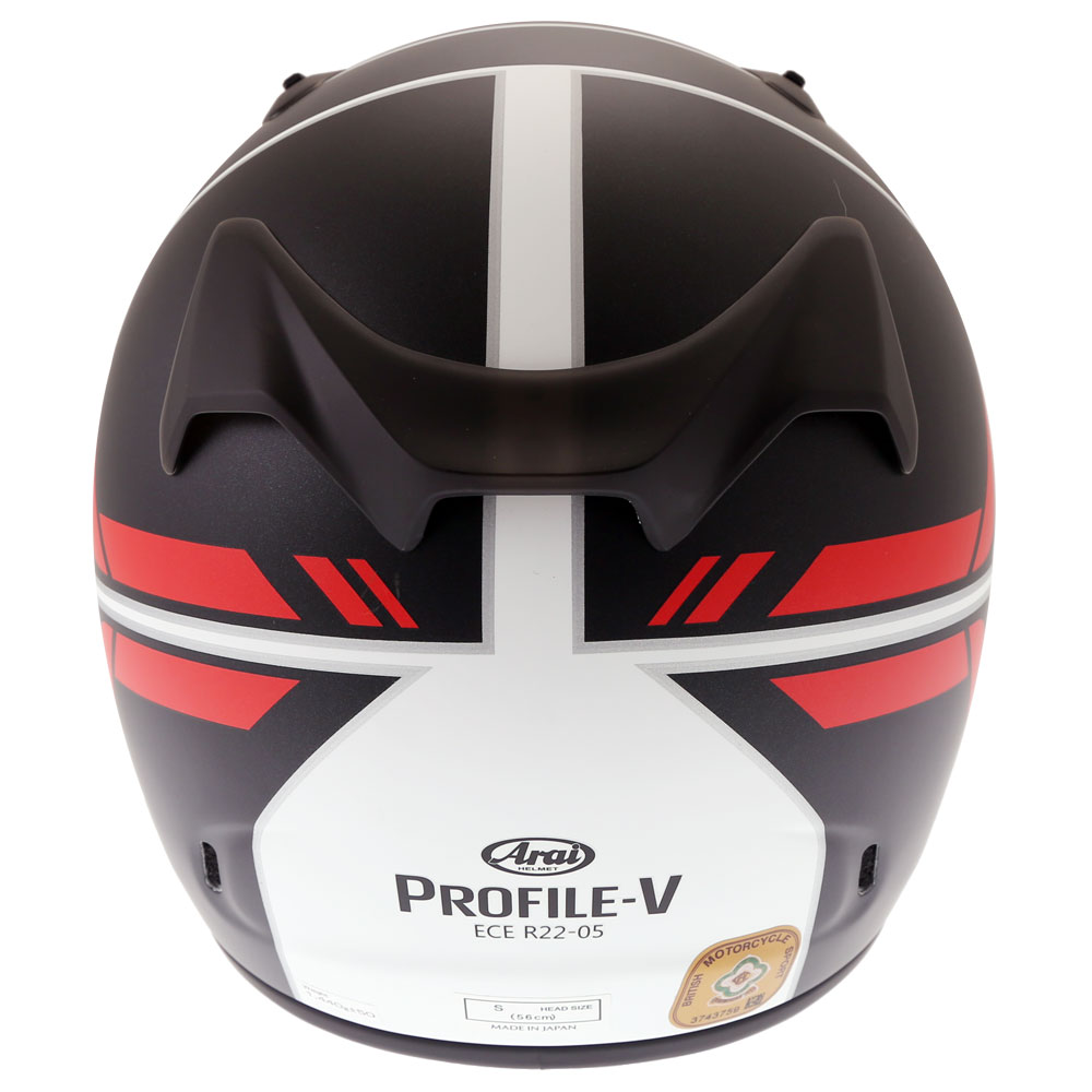 Arai Profile V Tube Helmet Red | J&S Accessories