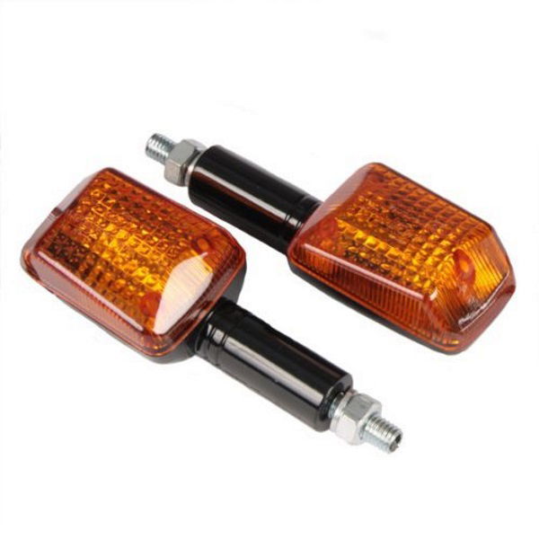 Bike It Mini Indicators Long Black Amb | J&S Accessories